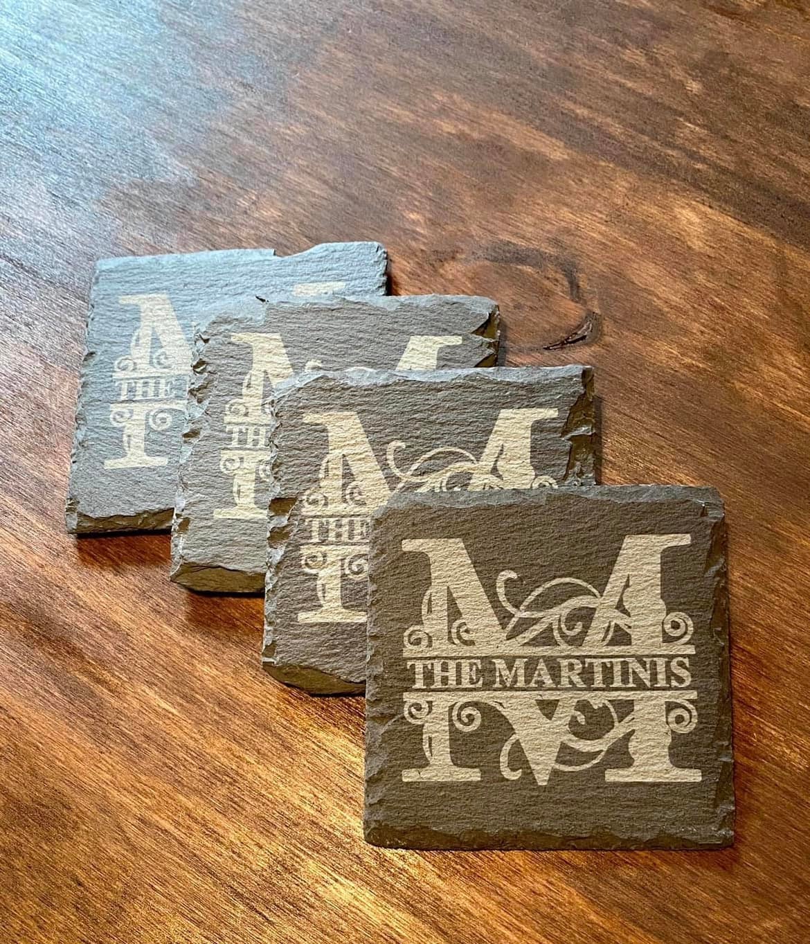 Monogram Coaster | Lake Erie Variety